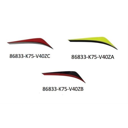 Sticker Carénage Arrière Droit Honda CB300F 2017 86833-K75-V40