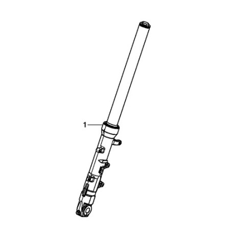 Front Fork Right Honda CBR 650F 51400-MJE-D02