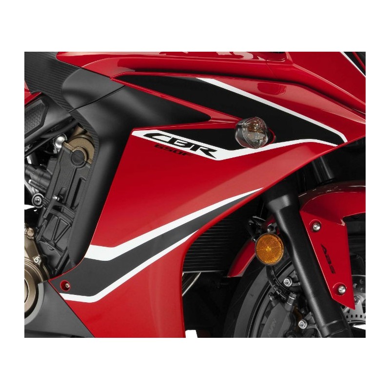 Kit Autocollant Flanc Avant Droit Honda CBR650F Rouge 2017 2018