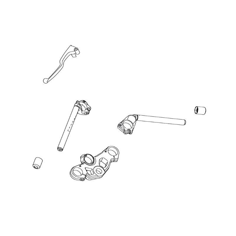 Handle Right Kawasaki NINJA 400 46003-0691