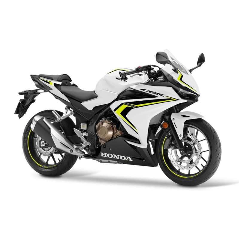 Set Stickers Honda CBR500R Pearl Metalloid WHITE 2019