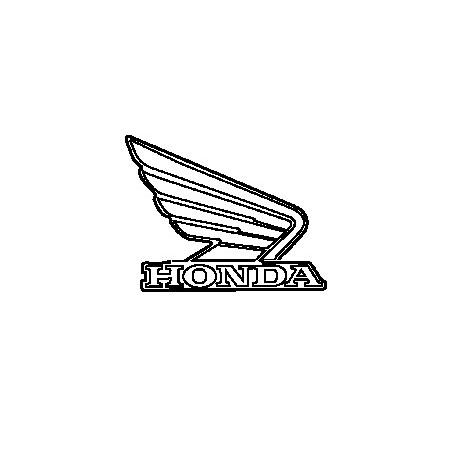 Autocollant Logo Droit Honda CB650F 2014 2015 86201-MJE-D00/D20