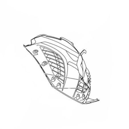 Fender Inner Yamaha NMAX 2020 2021 B6H-F1552-00