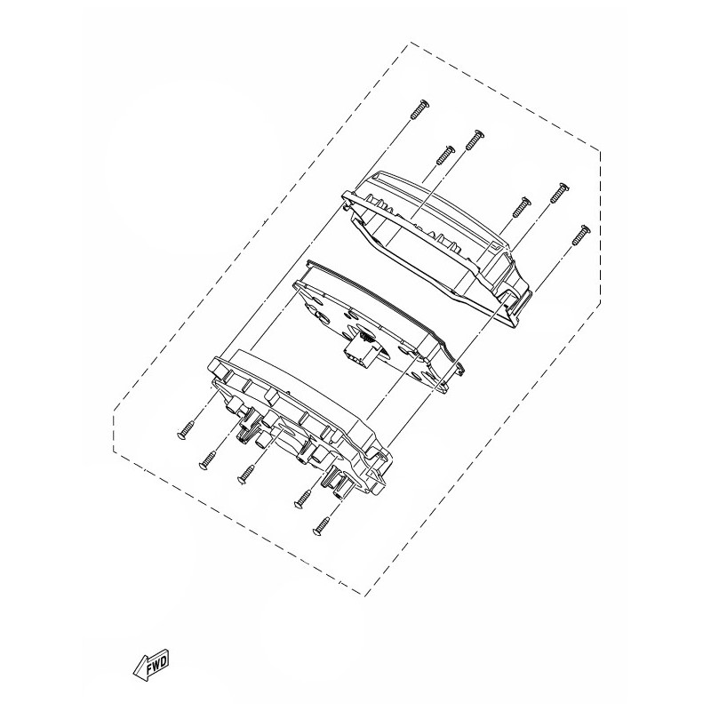Lens Speedometer Yamaha NMAX 2020 2021 B6H-H3511-00
