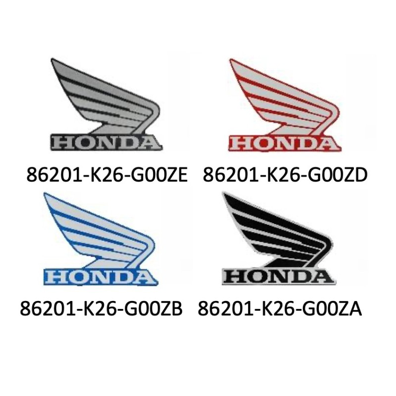 Emblem Shroud Right Honda MSX GROM 125 2021 2022 2023 86201-K26-G00