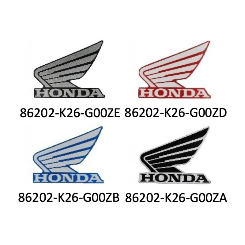 Emblem Shroud Left Honda MSX GROM 125 2021 2022 2023 86202-K26-G00