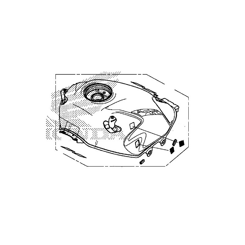 Fuel Tank Honda CB500X 2022 2023 17500-MKP-DQ0