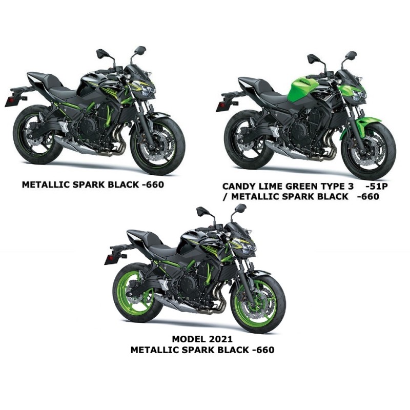 Front Fender Kawasaki Z650 2020 2021 2022 35038-5121-660