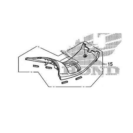 Contour Fuel Trapdoor Honda PCX 125/150 64400-KWN-711