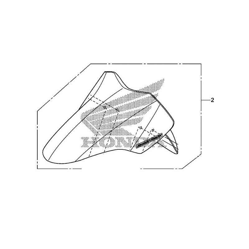 Front Fender Honda PCX 61100-KWN-900