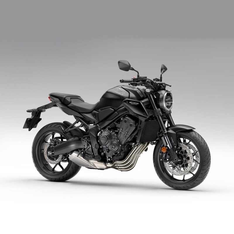 Set Fixing Arm Pillion Step Black Honda CB650R Black Edition