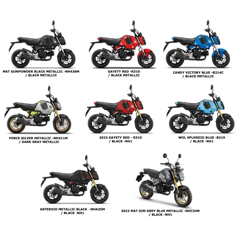 Emblem Shroud Left Honda MSX GROM 125 2021 2022 2023 86202-K26-G00