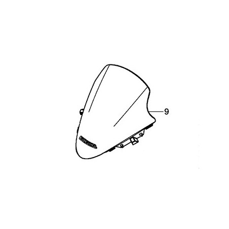 Windshield Honda PCX 125/150 67100-K36-T00ZA