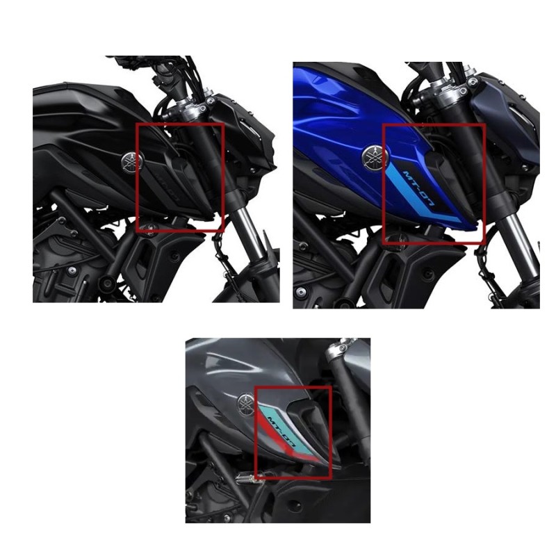 Mark Cover Tank Right Yamaha MT-07 2021 2022 2023 BAT-217F2-30