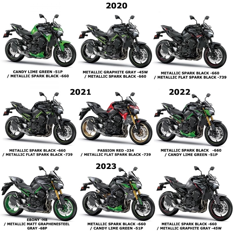 Fuel Tank Kawasaki Z900 2020 2021 2022 2023 51001-0895