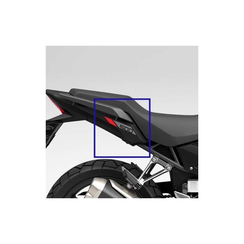 Mark Rear Cowling Right Middle Honda NX500 2024 86771-MLR-D80ZA