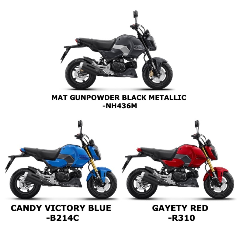 Sticker Shroud Right Honda MSX GROM 125 2024 86833-K26-M00ZA