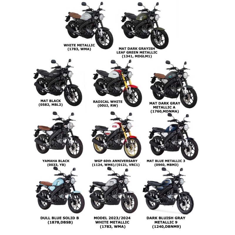 Left Tank Cover Yamaha XSR 125/155 B1V-F4129-00