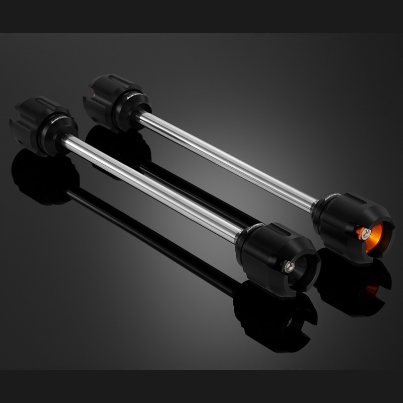 Rear wheel Axle with Protections Bikers Ktm Duke 200