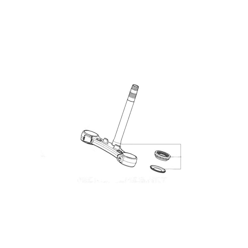 Stem Sub Steering Honda CB 500 HORNET 2024 2025 53219-MKP-DP0