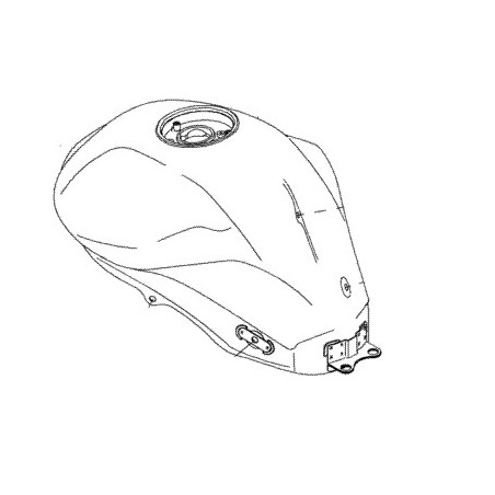 Fuel Tank Kawasaki Er6n 650 2009 2010 2011