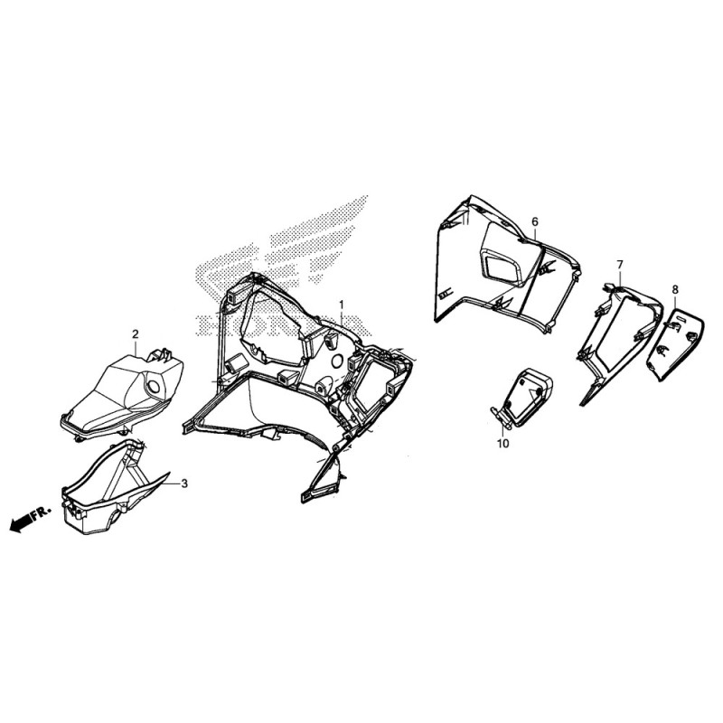 Contour Pocket Door Honda PCX 125/150 81139-K35-V00