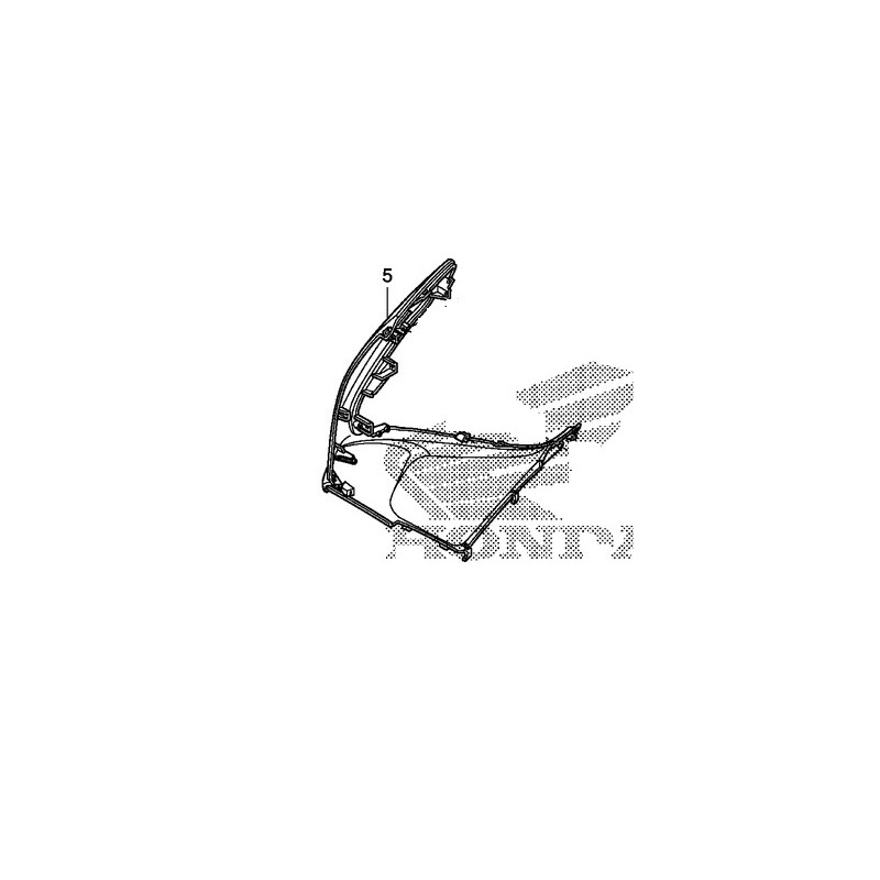 Front Right Panel PCX 125/150 64501-KWN-900