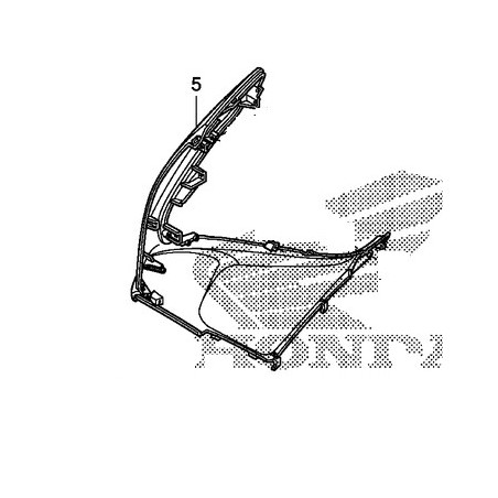 Front Right Panel PCX 125/150 64501-KWN-900