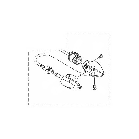 Front Left Flasher Light Yamaha YZF R15 2014 2015 2PK-H3310-00