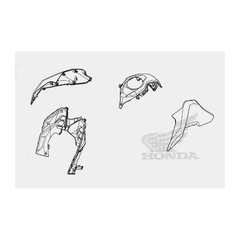Shroud Inner Cover Honda MSX GROM 125SF 83560-K26-B00